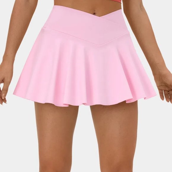 HALARA | Skirts | Halara High Waisted Crossover Tennis Skirt | Poshmark